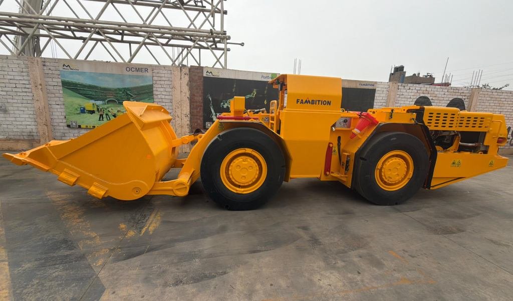 Cargador FL04 de Fambition fortalece operación subterránea de Minera ...
